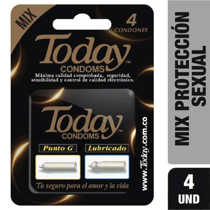 Condones Today X 12 Unidades Surtidos